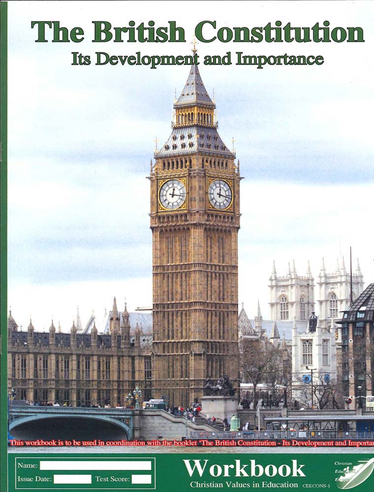 British Constitution Activity Pac – Christian Education Europe Shop